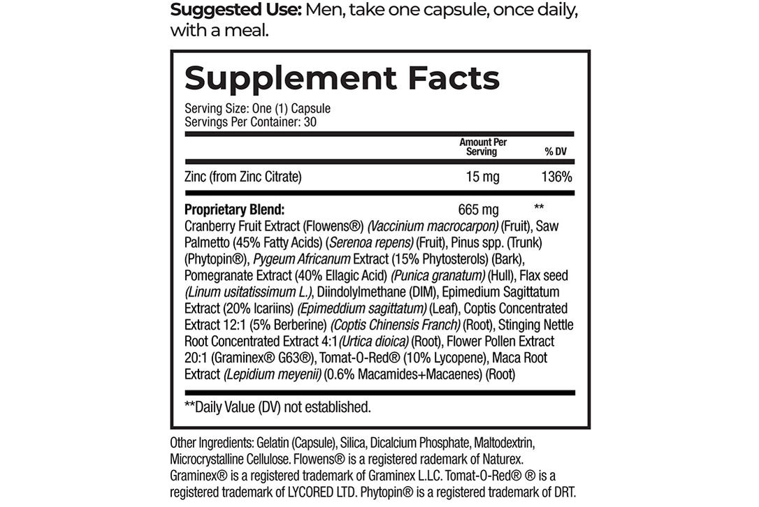 Advanced Prostate Control | Prostate Health Supplement